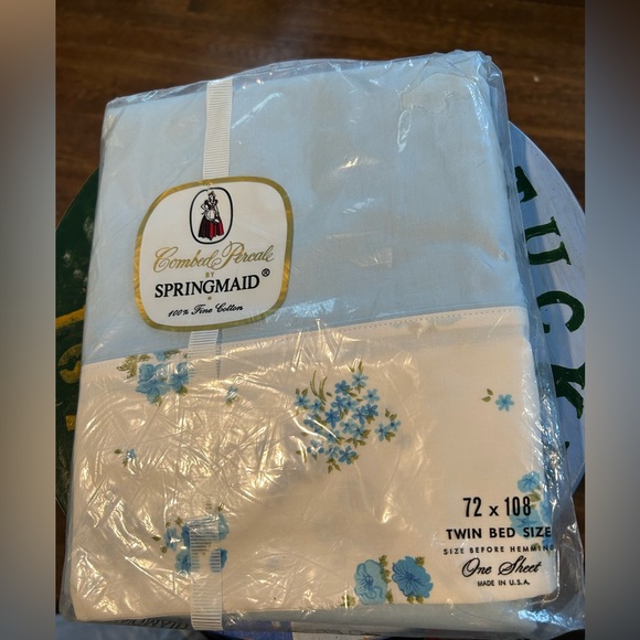 Springmaid | Bedding | Nwt Vintage Springmaid 0 Combed Percale Top ...